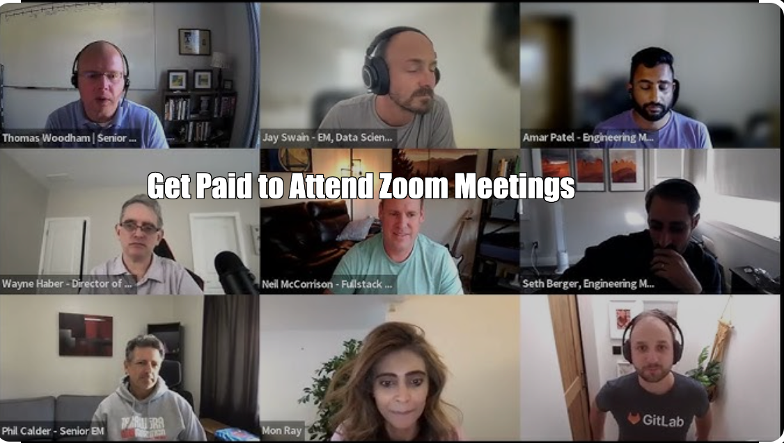 Get Paid to Attend Zoom Meetings: An Easy Way to Earn Money.